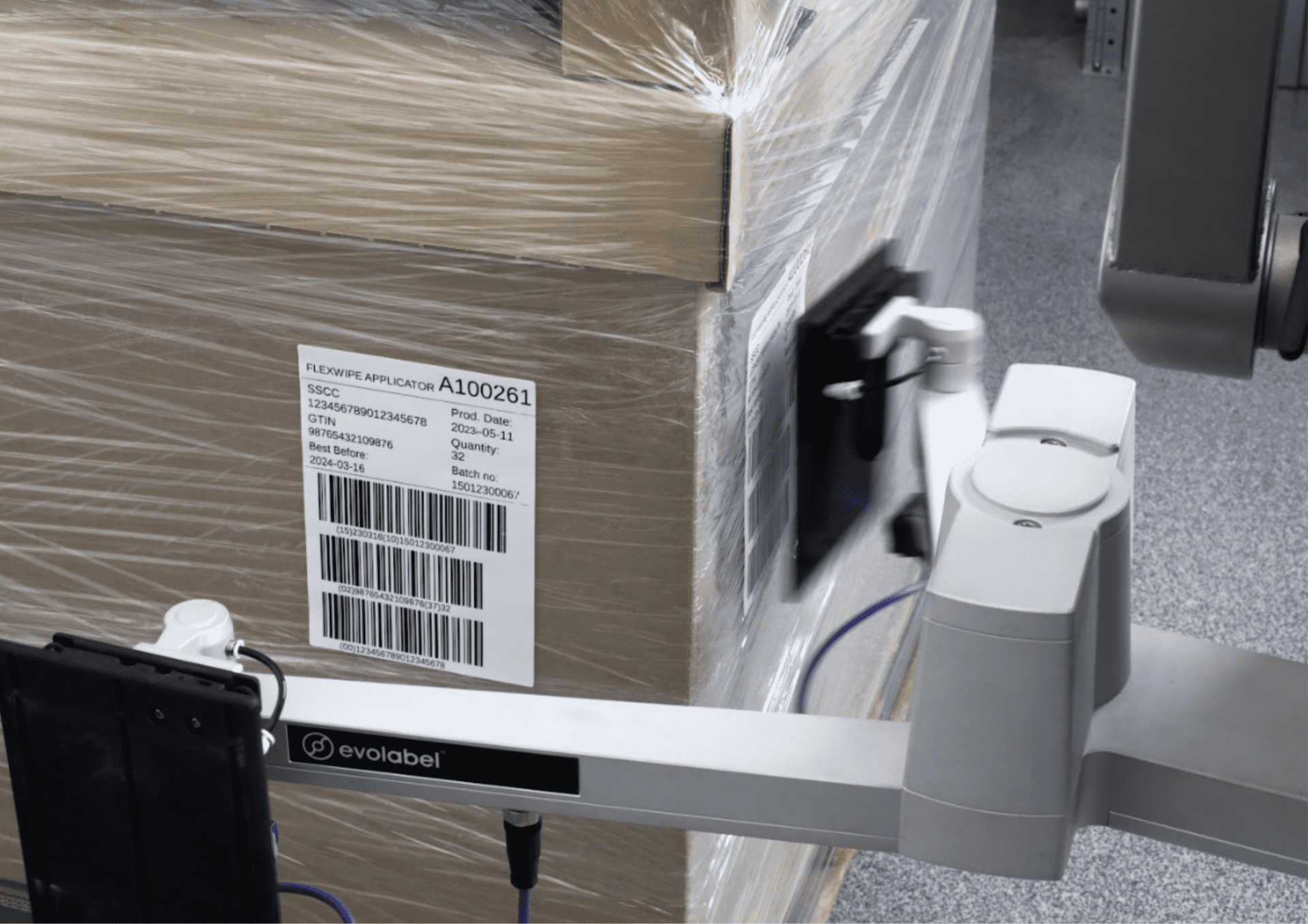 SSCC Pallet Labels - Industrial Labelling Systems